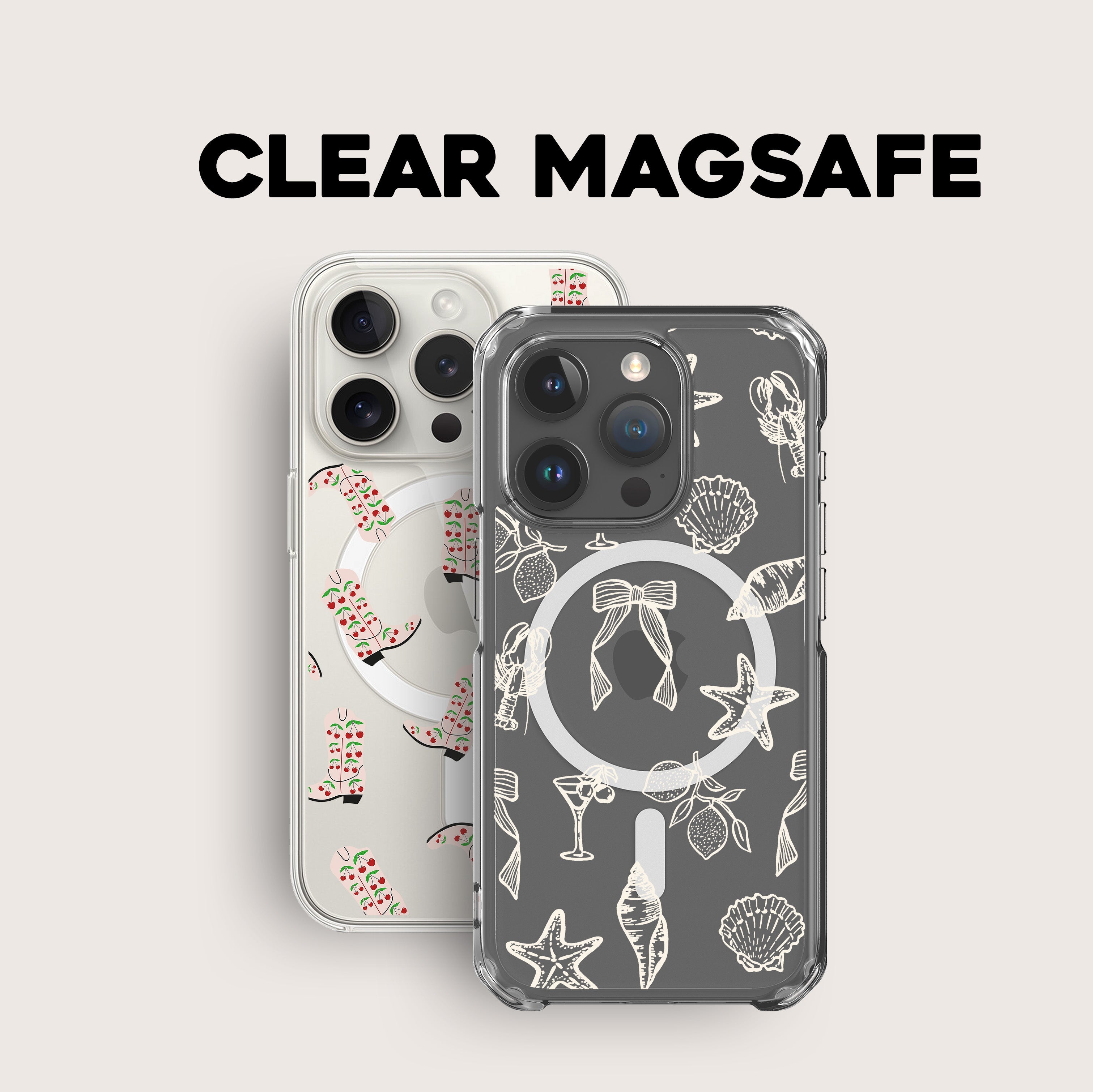 Clear MagSafe Phone Cases – Acaso London