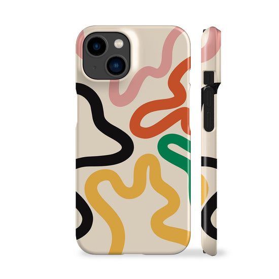 Organic Lines Phone Case by Acaso London