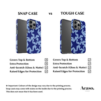 Blue Stars Phone Case for iPhone, Galaxy & Pixel – Acaso London