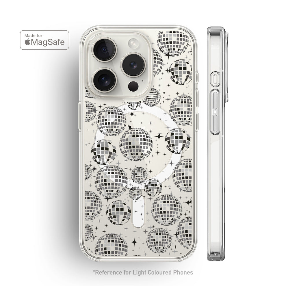 Mirror Ball Clear MagSafe Cases for iPhone 16 Series – Acaso London