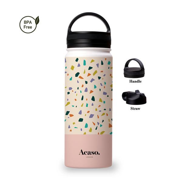 CONFETTI Steel Water Bottle – Acaso London